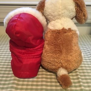 Toys | Dog In Winter Coat Stuffed Animal | Poshmark